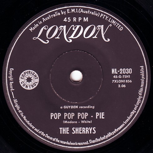 Pop Pop Pop-Pie / Your Hand in Mine by The Sherrys (Single, Girl Group): Reviews, Ratings ...