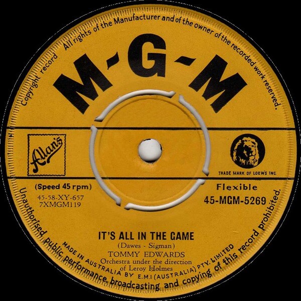 7HO Top 40 - 17 December 1958 - Hobart TAS Australia - Rate Your Music