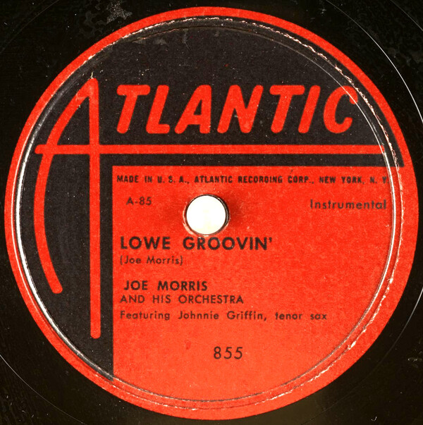 Lowe Groovin' / Jump With Me by Joe Morris (Single; Atlantic; 855 ...