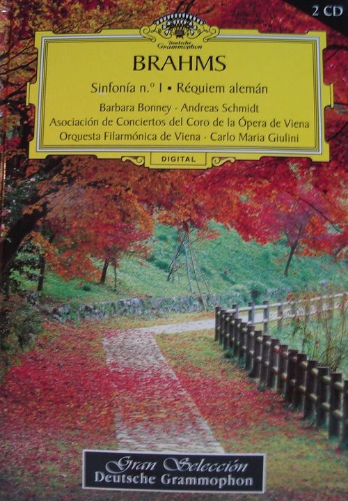 Symphony No.1 in C Minor Op.68; Haydn Variations 56a (Wiener Philharmoniker/Carlo Maria Giulini ...
