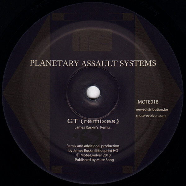 GT (Remixes) by Planetary Assault Systems (EP, Techno): Reviews ...