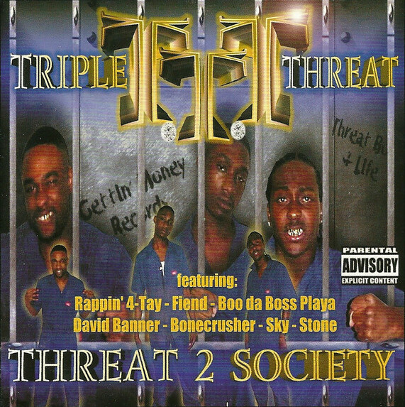 Threat 2 Society by Triple Threat (Album): Reviews, Ratings, Credits ...