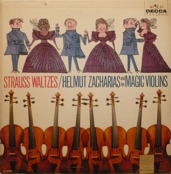 Strauss Waltzes by Helmut Zacharias and His Magic Violins (Album, Waltz ...
