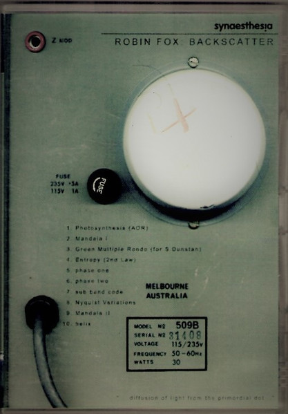 Backscatter by Robin Fox (Video): Reviews, Ratings, Credits, Song list ...