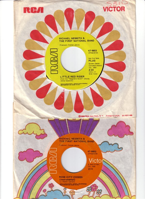 Little Red Rider / Rose City Chimes by Michael Nesmith & The First ...