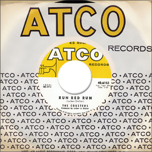 Run Red Run / What About Us by The Coasters (Single, Rhythm & Blues ...