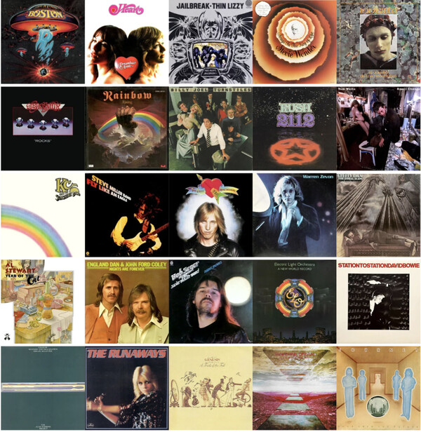 Albums Of 1976 (Worst To Best) - Rate Your Music