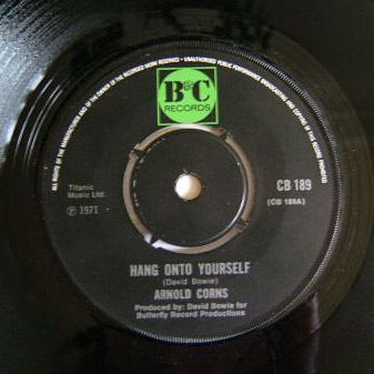 Hang On to Yourself / Man in the Middle by Arnold Corns (Single, Glam ...