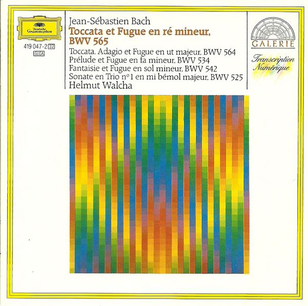 Toccata et fugue en ré mineur BWV 565 by Helmut Walcha (Album; Deutsche ...
