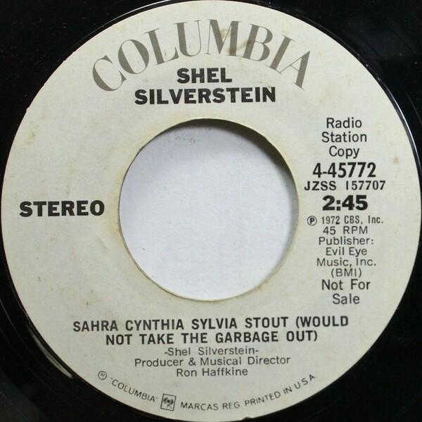 Sarah Cynthia Sylvia Stout Would Not Take the Garbage Out / Stacey ...