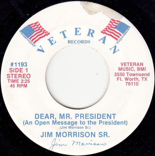 Dear Mr. President (An Open Message to the President) / Old Ace in the ...
