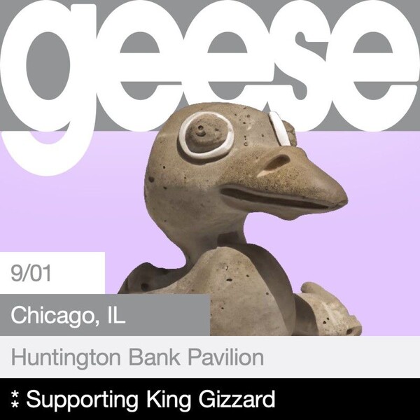 Huntington Bank Pavilion | Chicago, IL | 9/1/2024 by Geese (Album ...