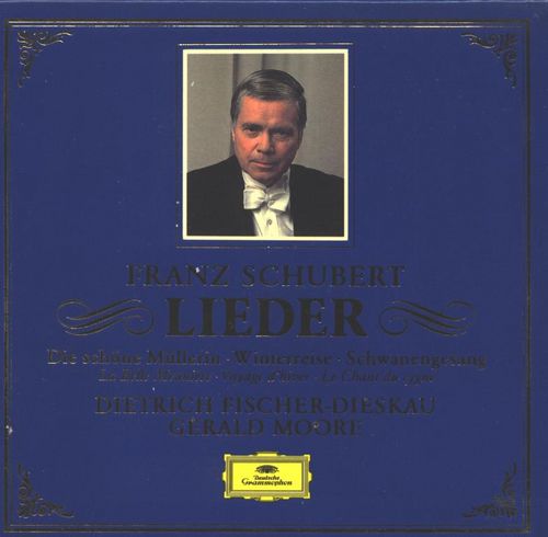Lieder [Dietrich Fischer-Dieskau / Gerald Moore] by Franz Schubert ...