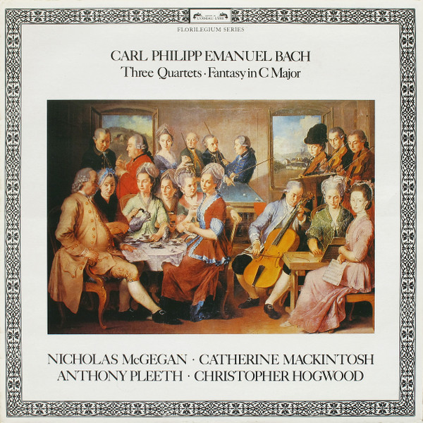 Three Quartets; Fantasy in C major by Nicholas McGegan / Catherine ...