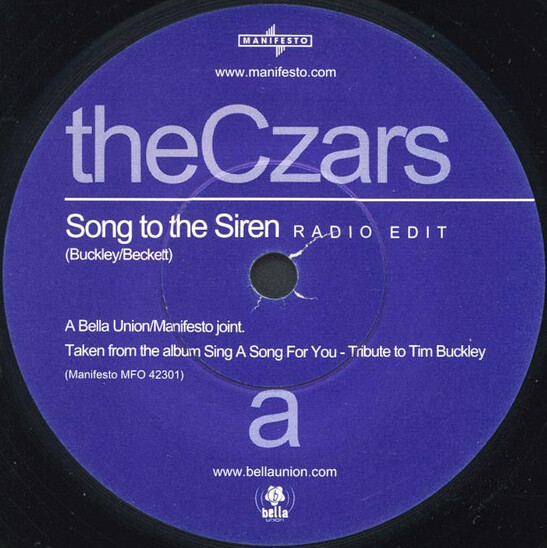 Song to the Siren / Morning Glory by The Czars / Anneli Drecker & Simon ...