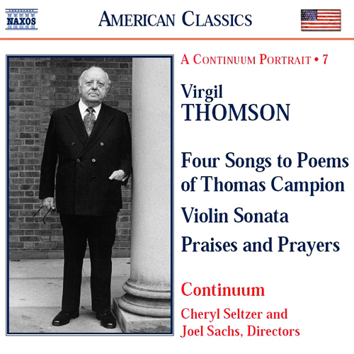 A Continuum Portrait 7: Four Songs to Poems of Thomas Campion; Violin ...