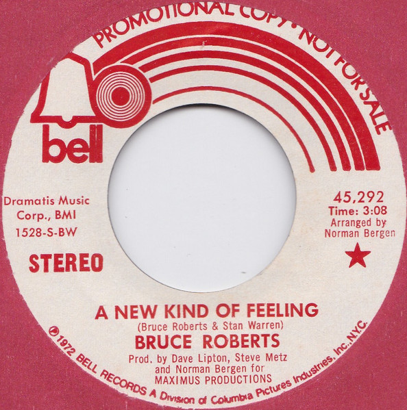 A New Kind of Feeling by Bruce Roberts (Single): Reviews, Ratings ...
