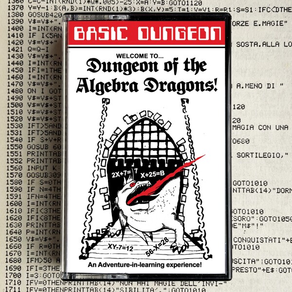 Dungeon of the Algebra Dragons by Basic Dungeon (Album; HDK; HDK 97 ...