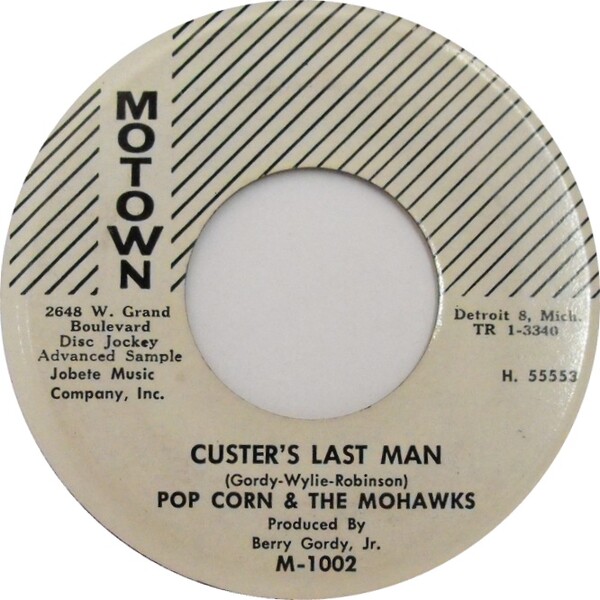Custer's Last Man / Shimmy Gully by Popcorn and The Mohawks (Single ...