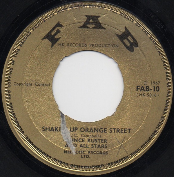 Shake Up Orange Street / Black Girl by Prince Buster & All Stars ...