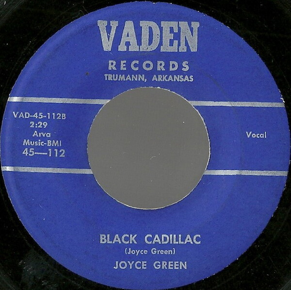 Tomorrow / Black Cadillac by Joyce Green (Single, Rockabilly): Reviews ...