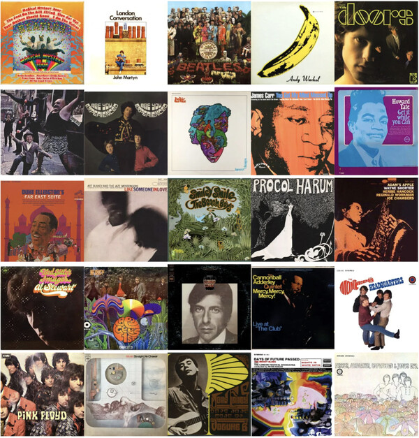 Albums Of 1967 (Worst To Best) - Rate Your Music