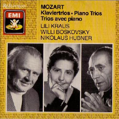 Piano Trios by Lili Kraus / Willi Boskovsky / Nikolaus Hübner (Album ...
