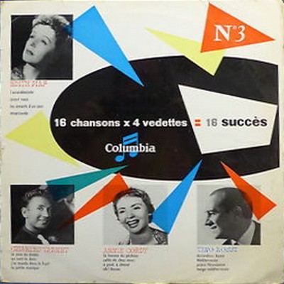 16 chansons x 4 vedettes = 16 succès by Various Artists (Compilation ...