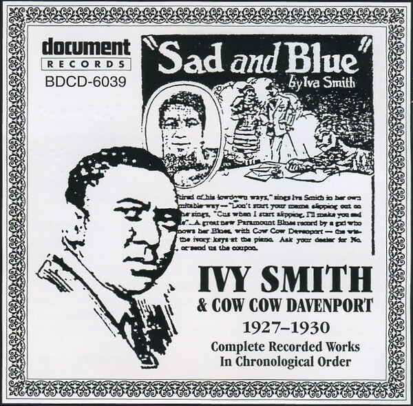 Ivy Smith & Cow Cow Davenport 1927-1930 by Ivy Smith & Cow Cow ...