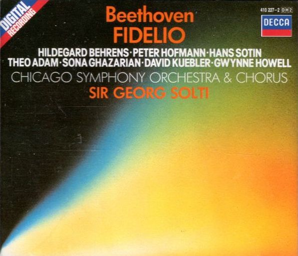 Fidelio by Chicago Symphony Orchestra & Chorus / Sir Georg Solti ...