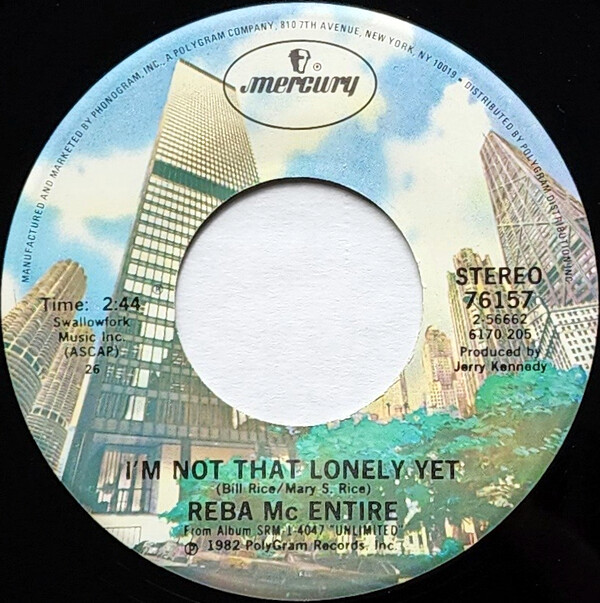 I'm Not That Lonely Yet / Over Under and Around by Reba McEntire ...