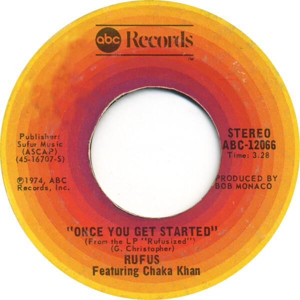 Once You Get Started / Rufusized by Rufus (Single, Funk): Reviews ...