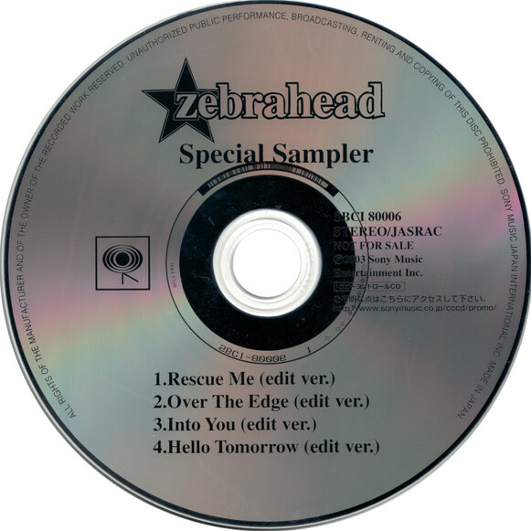 Zebrahead Special Sampler by Zebrahead (Additional release): Reviews ...