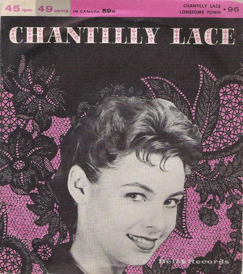 Chantilly Lace / Lonesome Town by Jackie Robbins / Tommy Dunn (Single ...