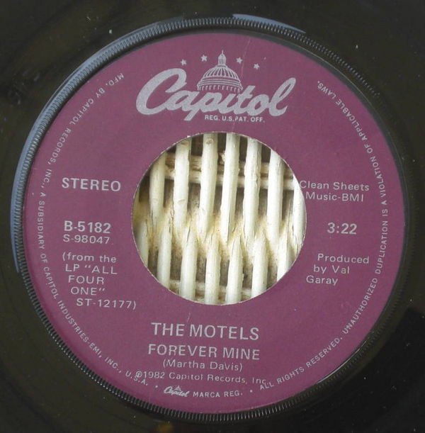 Forever Mine / So L.A. by The Motels (Single, New Wave): Reviews ...