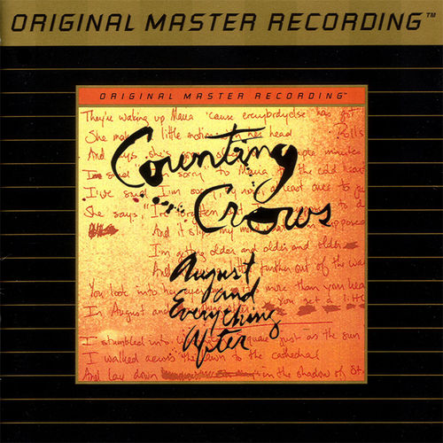 August and Everything After by Counting Crows (Album; Mobile Fidelity ...