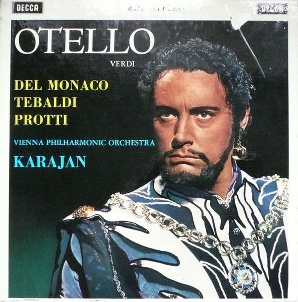 Otello by Vienna Philharmonic Orchestra / Karajan / Del Monaco ...