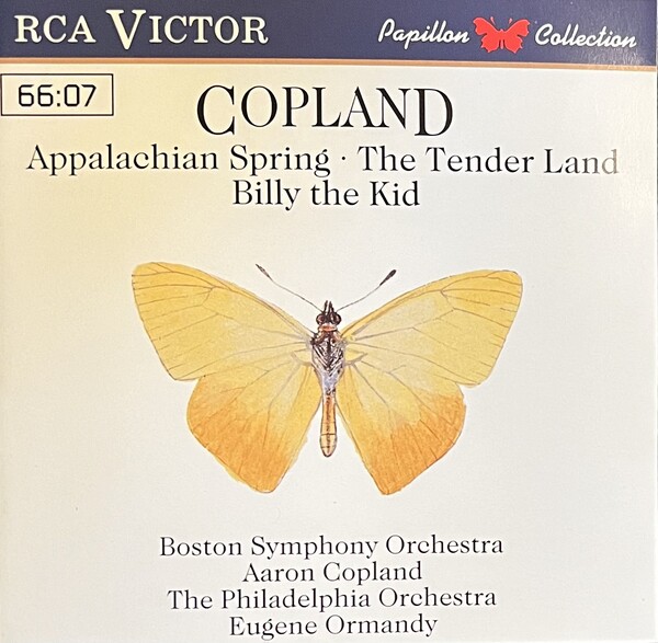 Copland : Appalachian Spring - The Tender Land - Billy the Kid by ...