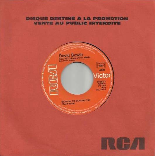 Station to Station / TVC 15 by David Bowie (Single, Art Rock): Reviews ...