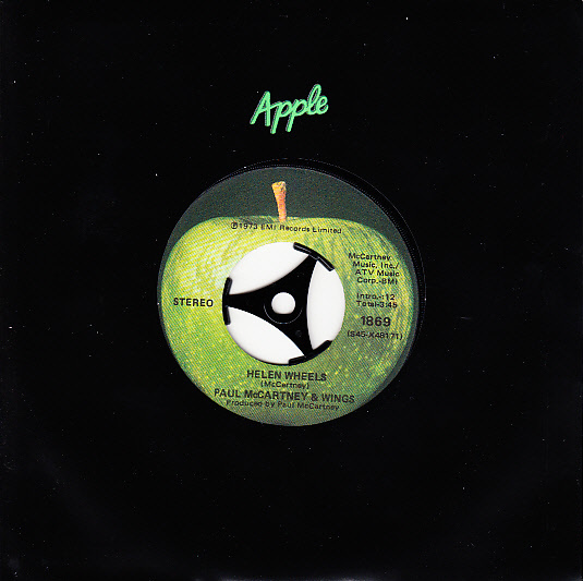 Helen Wheels / Country Dreamer by Paul McCartney & Wings (Single; Apple ...