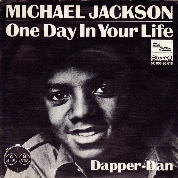One Day in Your Life / Dapper Dan by Michael Jackson (Single; Tamla ...
