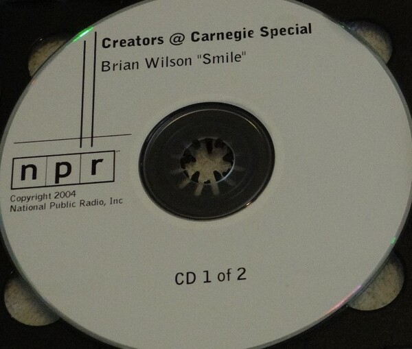 "Smile": Creators @ Carnegie Special by Brian Wilson (Album): Reviews ...