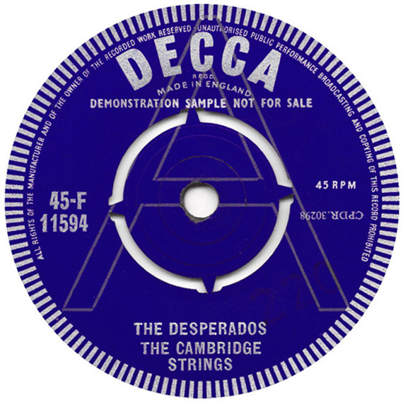 The Desperados / Cast Your Fate to the Wind by Cambridge Strings ...