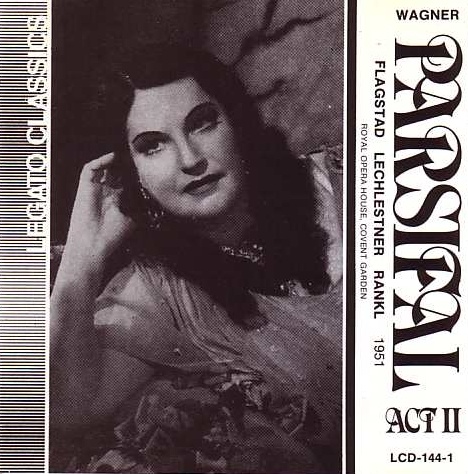 Parsifal Act II by Karl Rankl / Kirsten Flagstad / Franz Lechleitner ...