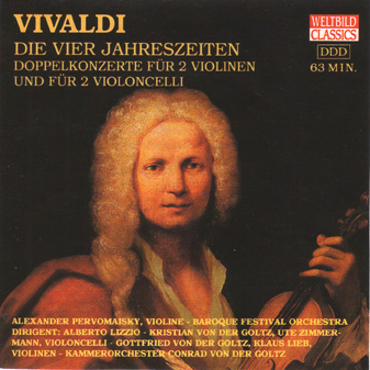 Die vier Jahreszeiten; Doppelkonzerte für 2 Violinen und für 2 ...