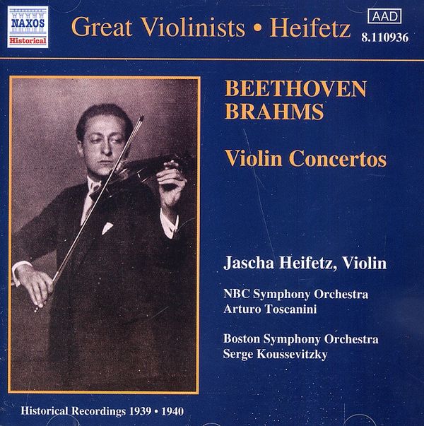 Violin Concertos by NBC Symphony Orchestra / Boston Symphony Orchestra ...