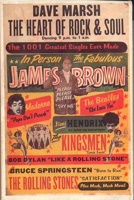 Factual errors in Dave Marsh's "The Heart of Rock and Soul" - Rate Your ...