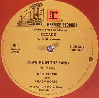 Cowgirl in the Sand / Southern Man by Neil Young and Crazy Horse ...