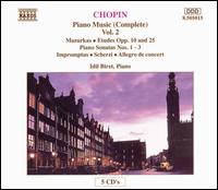 Chopin Piano Music Vol. 2: Etudes (Idil Biret) by Frédéric Chopin (Compilation, Romanticism ...