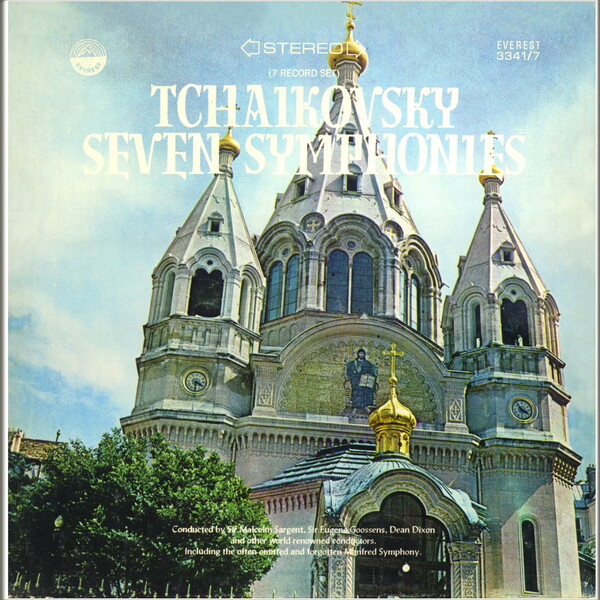 Tchaikovsky Seven Symphonies by Wiener Symphoniker / Hans Swarowsky ...